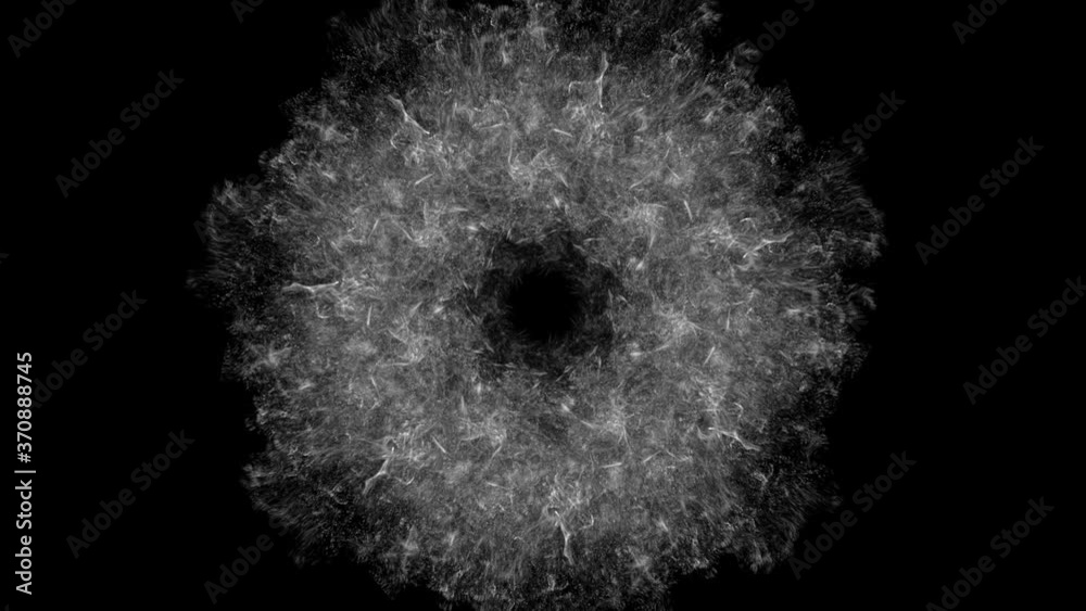 gold particles in liquid float and glisten. Background with glittering ...