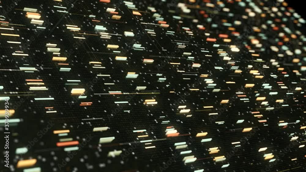 Concept of the futuristic information and technological computer ...