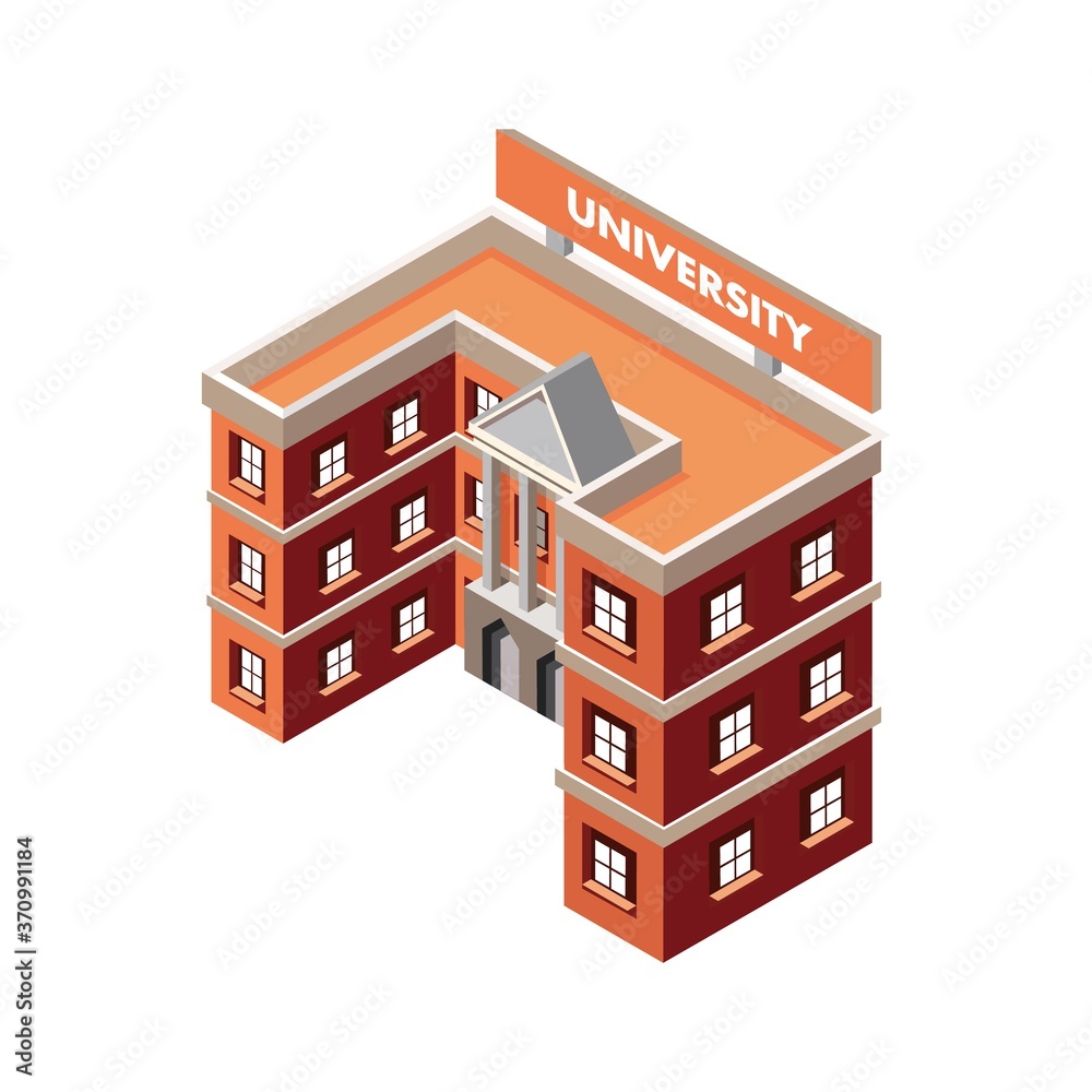 University Building Vector