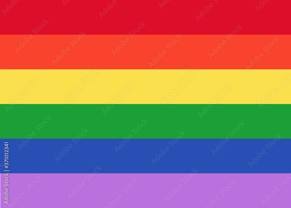 LGBT support, rainbow colors spectrum flag - pride flag LGBT rights ...
