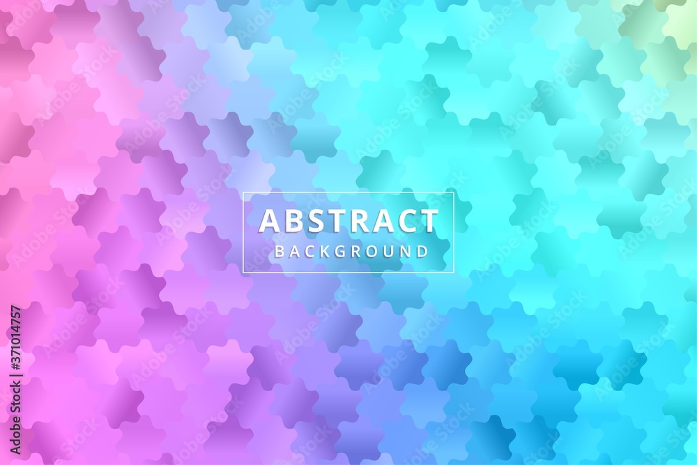 Abstract background wallpaper. Colorful polygon hexagon premium vector ...