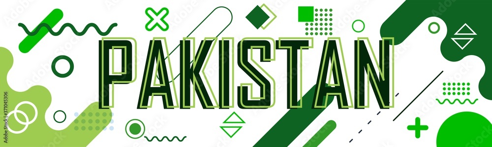 Pakistan National day banner for Independence day of Pakistan on 14th ...