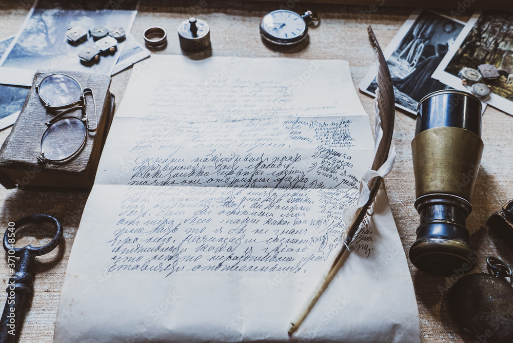 handwritten letter. Handwriting. Calligraphy. Handwritten. Font. Vague ...