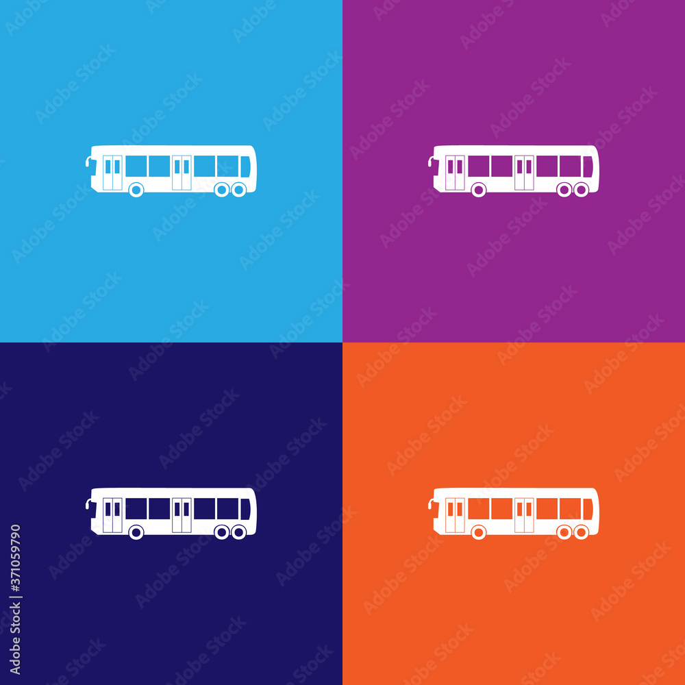 city bus icon. Element of car type icon. Premium quality graphic design ...