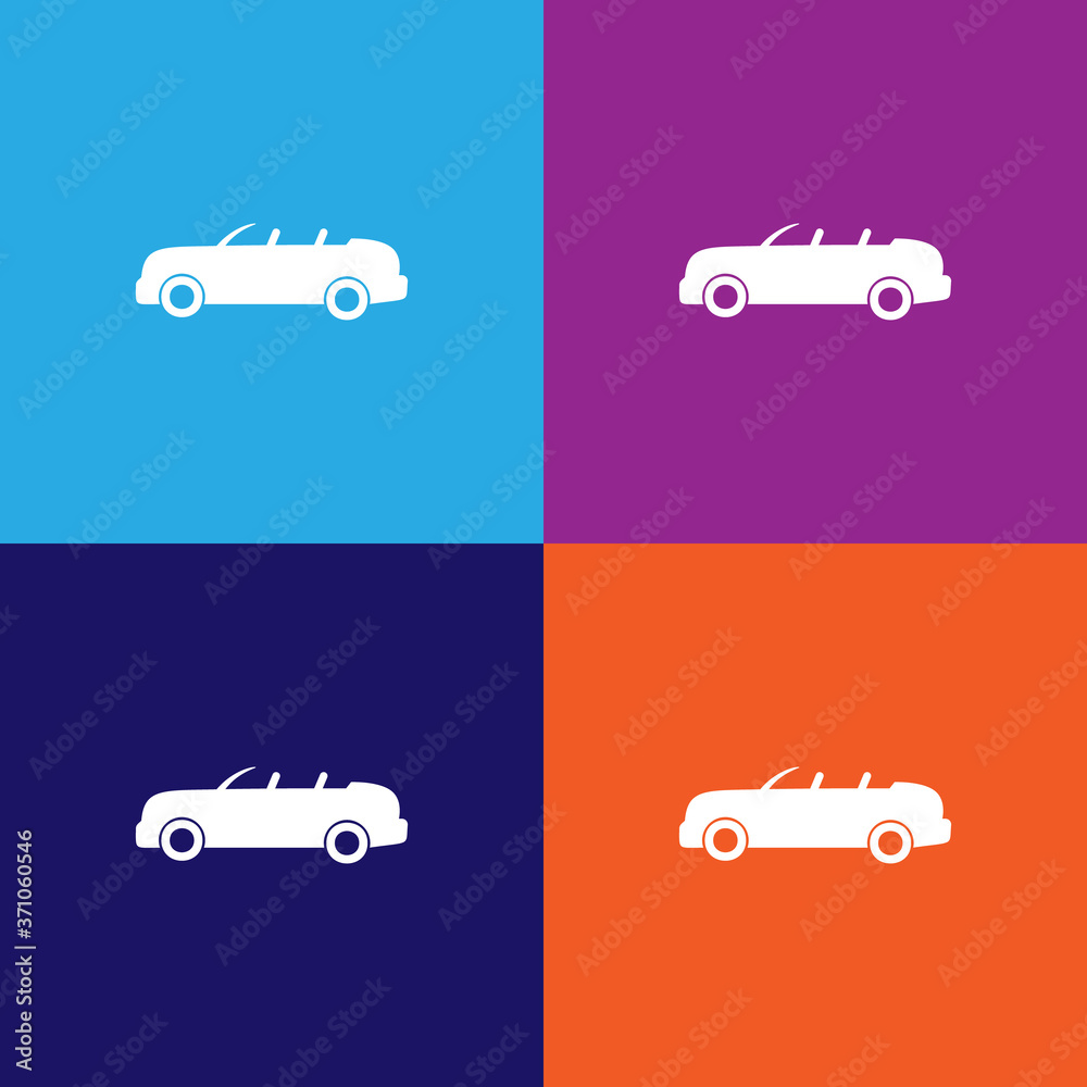 open-top car icon. Element of car type icon. Premium quality graphic ...