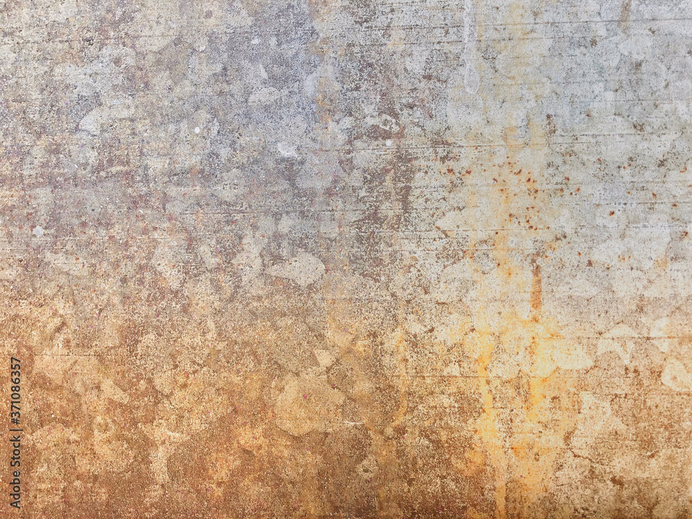 Rusty metal, Gold background or texture and gradients shadow, The ...