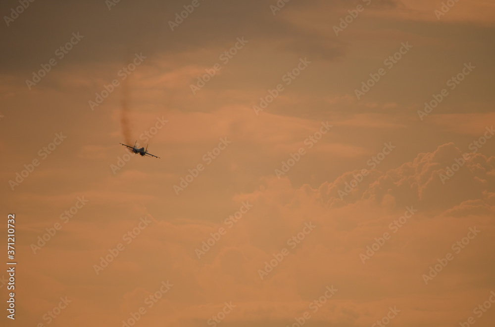 Sukhoi Su-27 Russian military jet Flanker Stock Photo | Adobe Stock