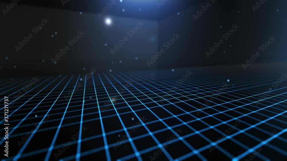 Digital technology lines background is a spectacular motion graphics ...