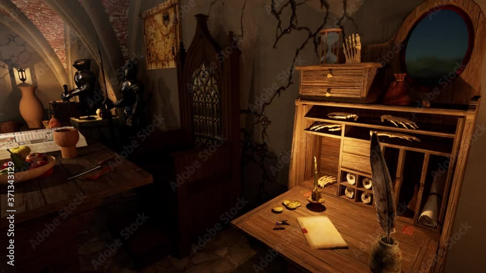 Torture Chamber Architectural Visualization Of A Room For Medieval Fun