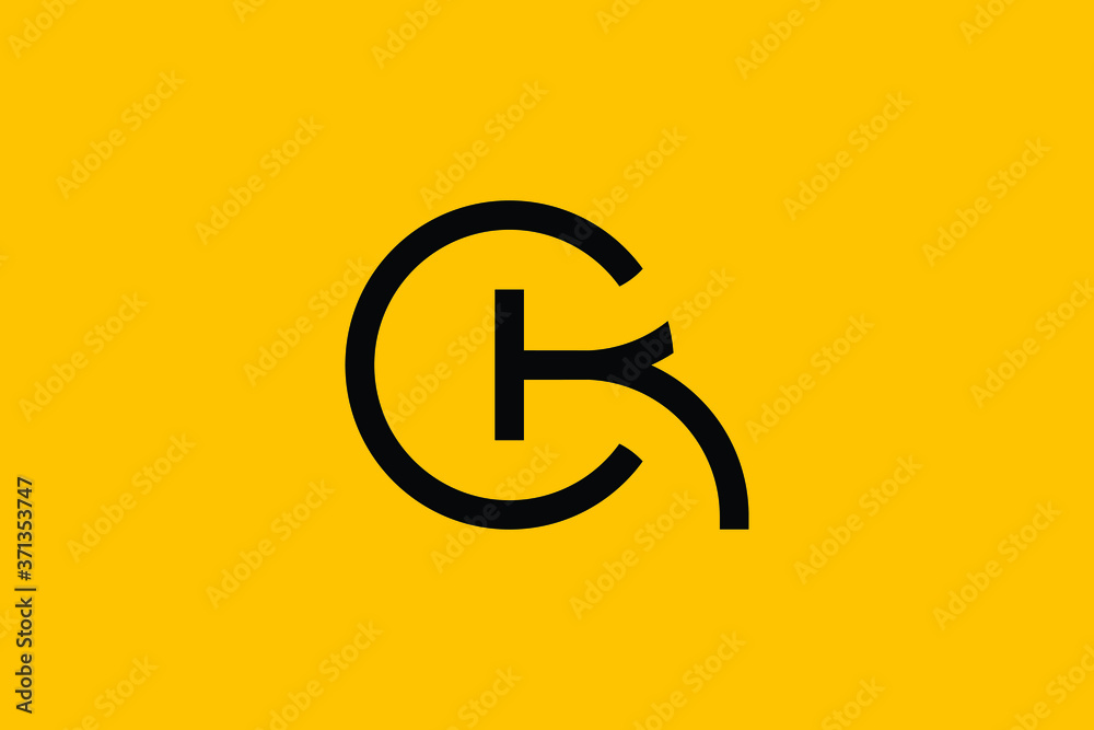 Minimal Innovative Initial CR logo and RC logo. Letter CR RC creative ...
