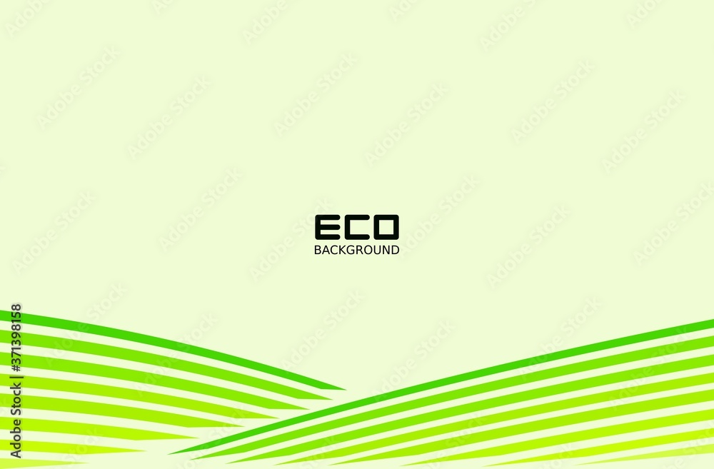 Green eco friendly backgrounds with leaf patterns for business posts ...