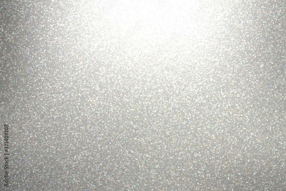 Silver glowing shimmer texture. Grey glitter background. Stock ...