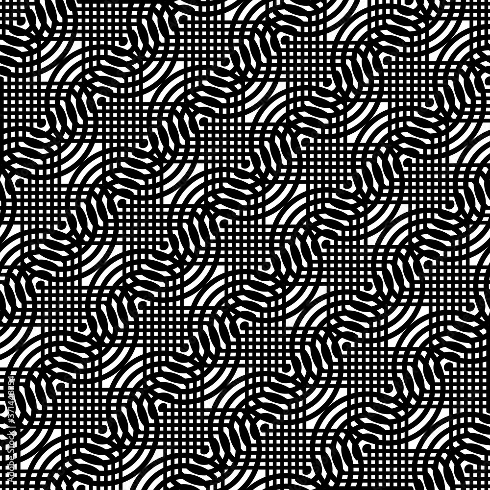 Design seamless grating pattern Stock Vector | Adobe Stock