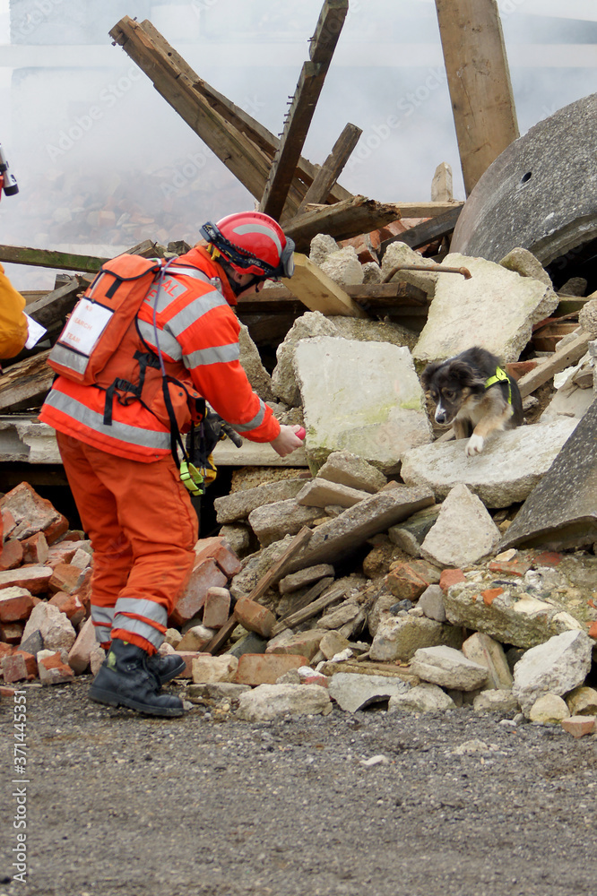 structural damage, building collapse, danger zone, search and rescue ...
