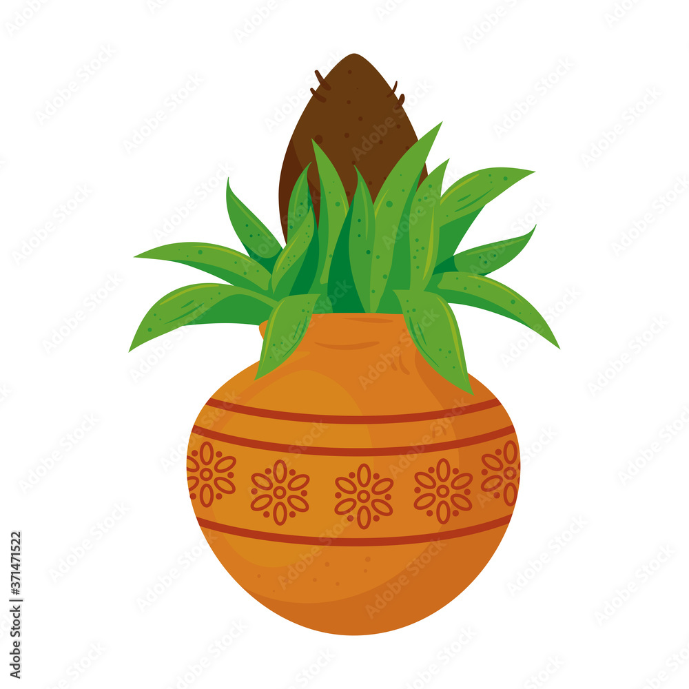 Kalash Design Vector