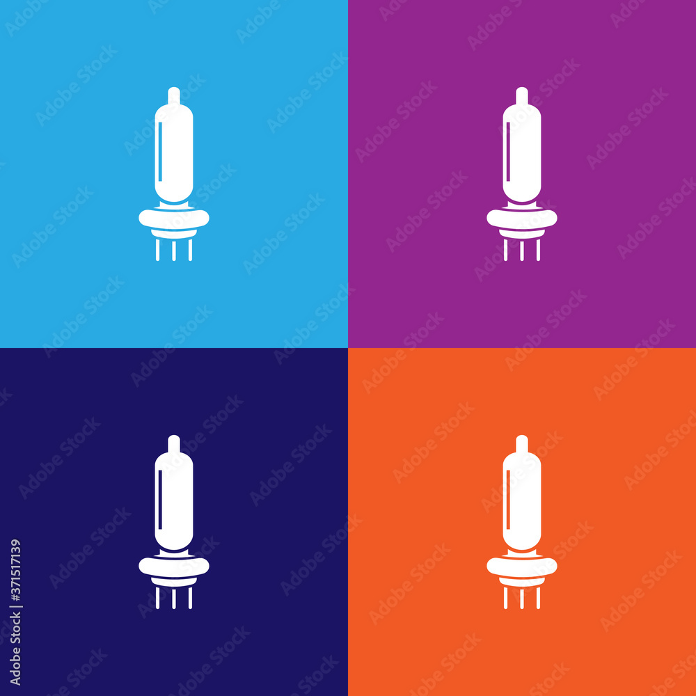 car bulb outline icon. Elements of car repair illustration icon. Signs ...