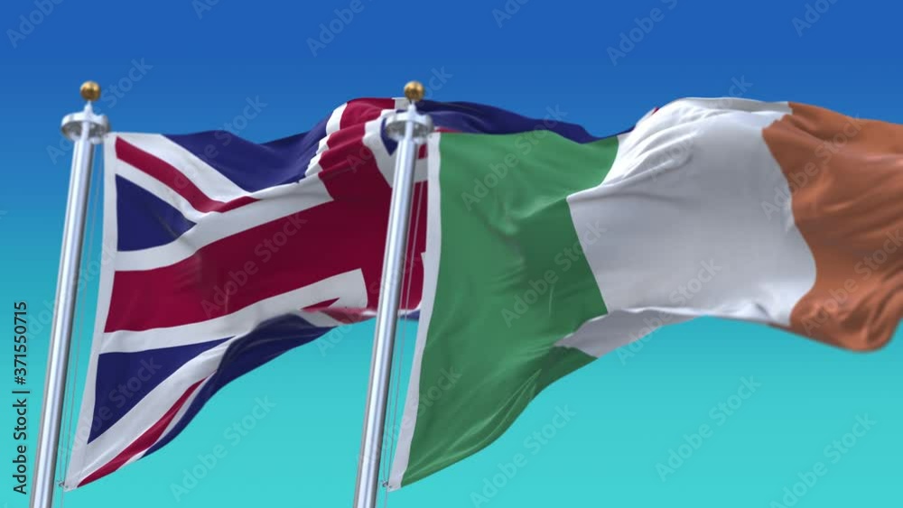 Vídeo do Stock: 4k Seamless Britain England United Kingdom and Ireland ...