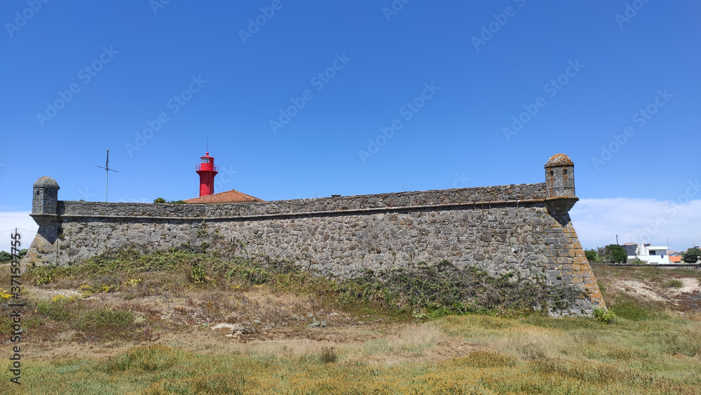 Fort St. John Baptist de Esposende also known as Castle of Saint John ...