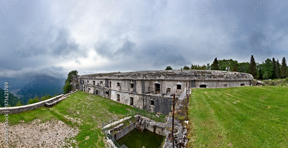 Fort Punta Corbin is an Italian fortress of the First World War ...