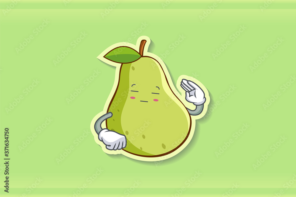 ZONK, MEDITATIVE, UNAMUSED Face Emotion. Salute Hand Gesture. Green ...