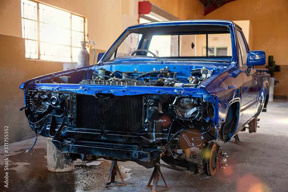 rebuild car Stock Photo | Adobe Stock