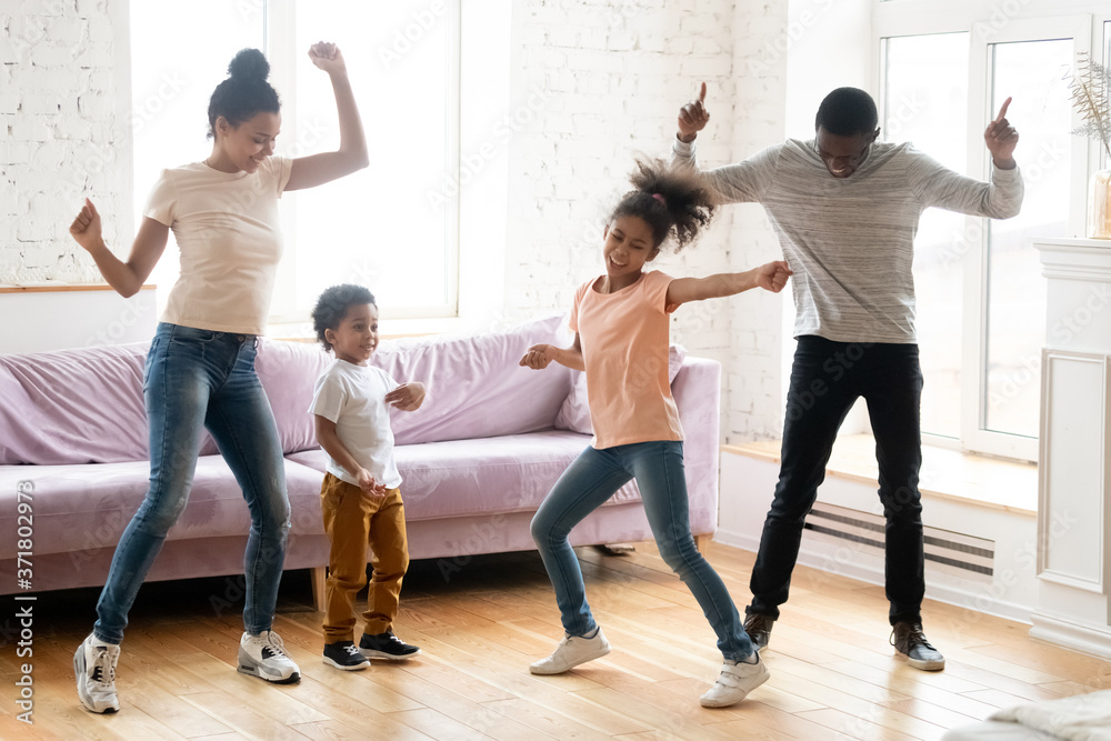 Black Kids Being Active