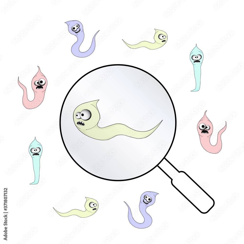 helminths, roundworms. intestinal parasites. warning sign parasitism ...