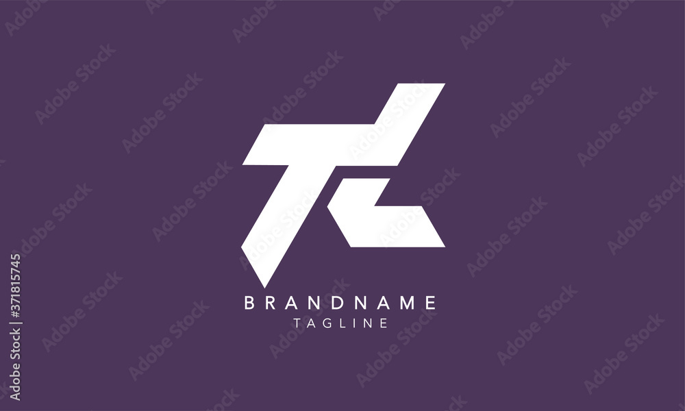 Alphabet letters Initials Monogram logo TL, LT, T and L Stock Vector ...
