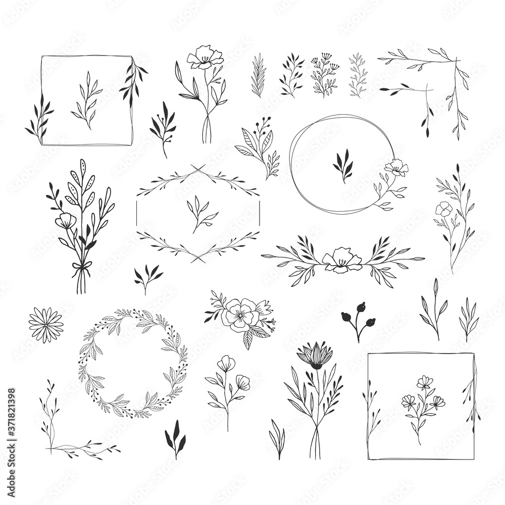 Nature Borders And Frames