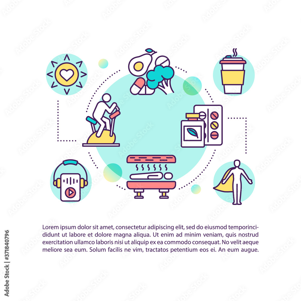 DIY biology concept icon with text. PPT page vector template. Body hacking techniques and self ...