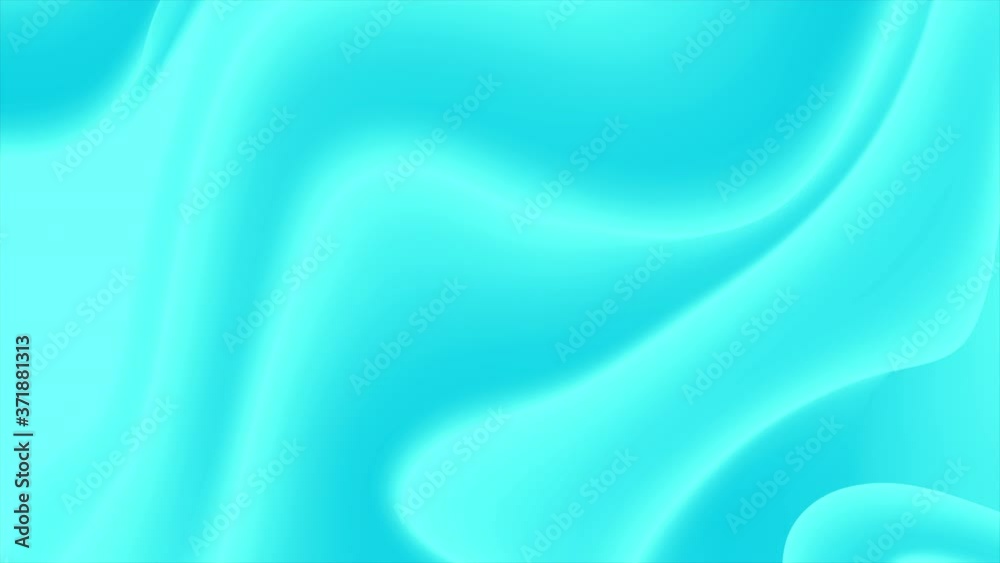 Bright blue abstract liquid flowing wavy motion background. Seamless ...