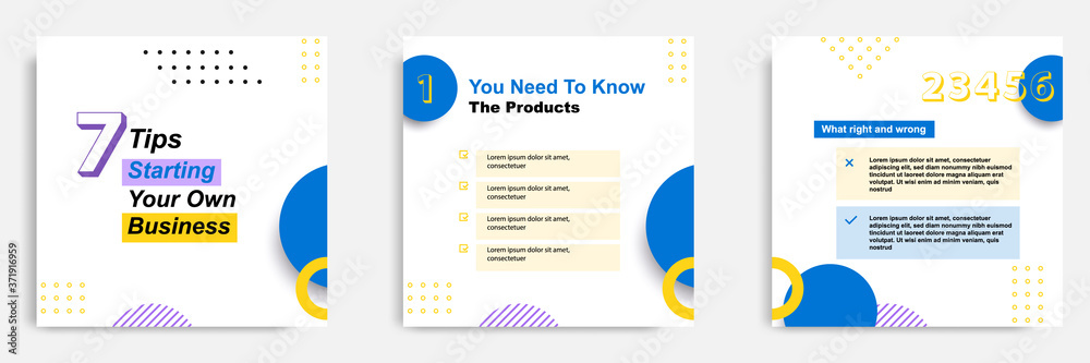 Social media tutorial, tips, trick, did you know post banner layout ...