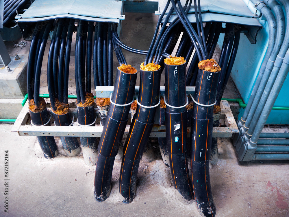 Conduit and cable tray was installed in power plant which popular in ...