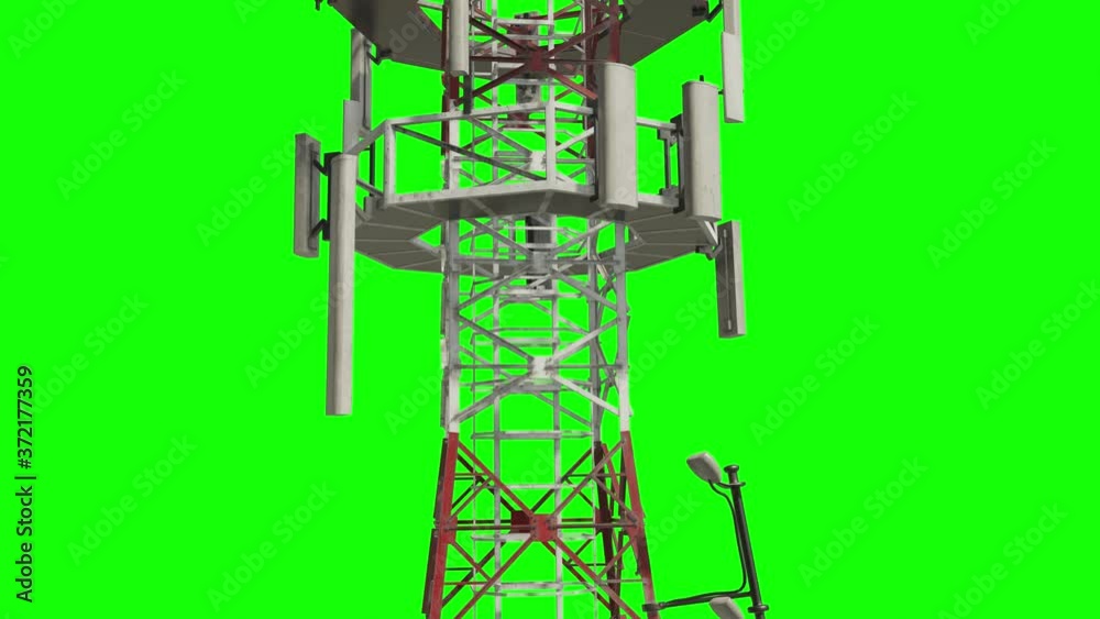 Advanced Antenna Systems for 5G on green screen with Alpha channel ...