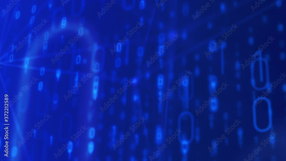 Internet communication fiber optic background, 1920x1080 FullHD 25 fps ...