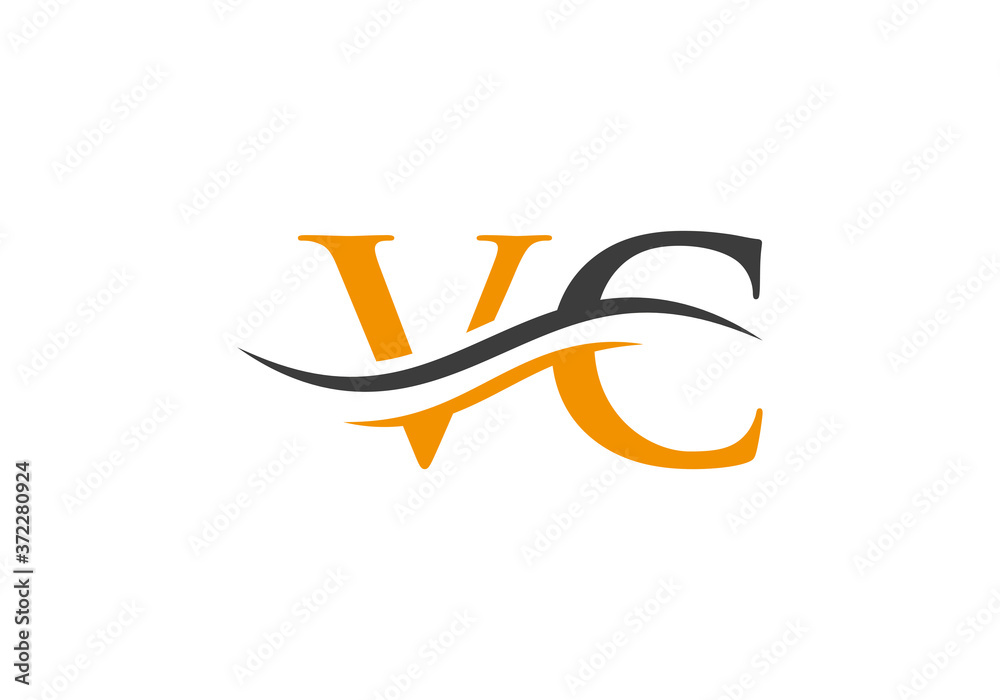 VC Logo for business and company identity. Creative Letter VC Logo ...