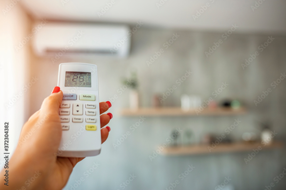 Lowering and Turning Off Air Conditioning to Conserve Eletricity Energy ...