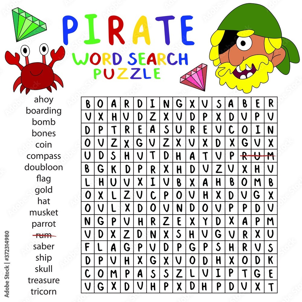Pirate Fun For Word