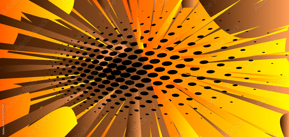 Versus, fight background in flat comics style design. Vector ...