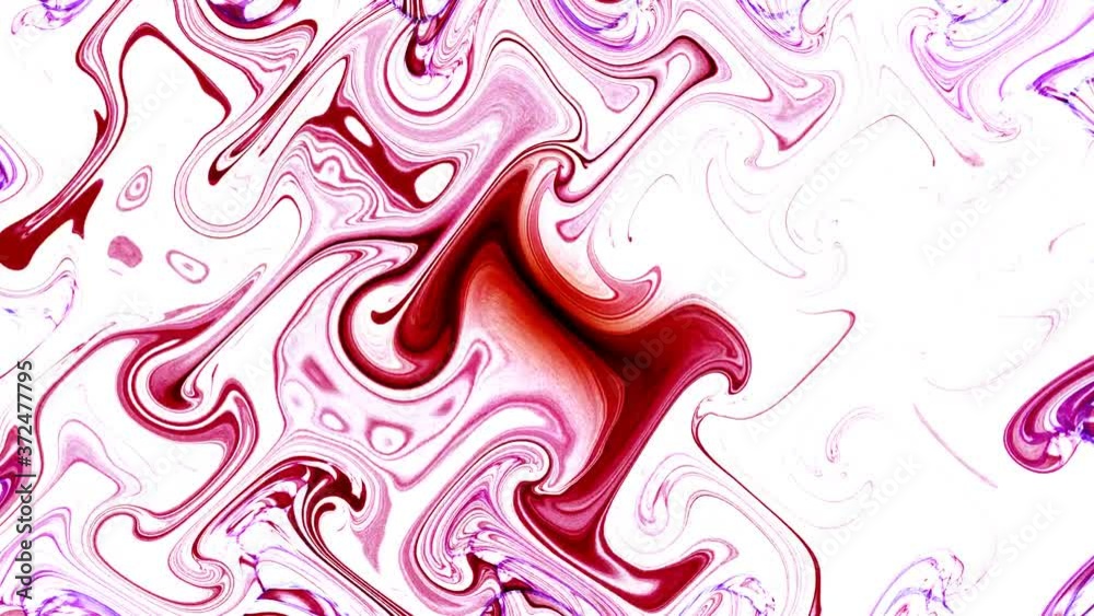 Abstract moving fluid. Visual illusions, moving waves. Psychedelic ...