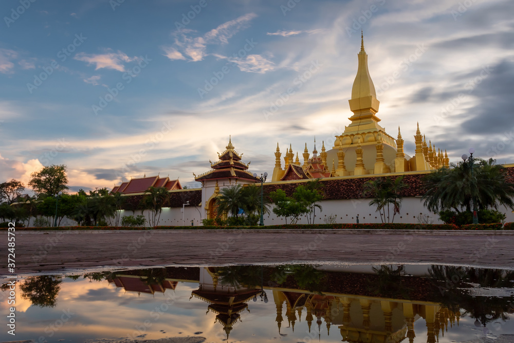 Thatluang is the most beautiful culture and architectural landmark of ...