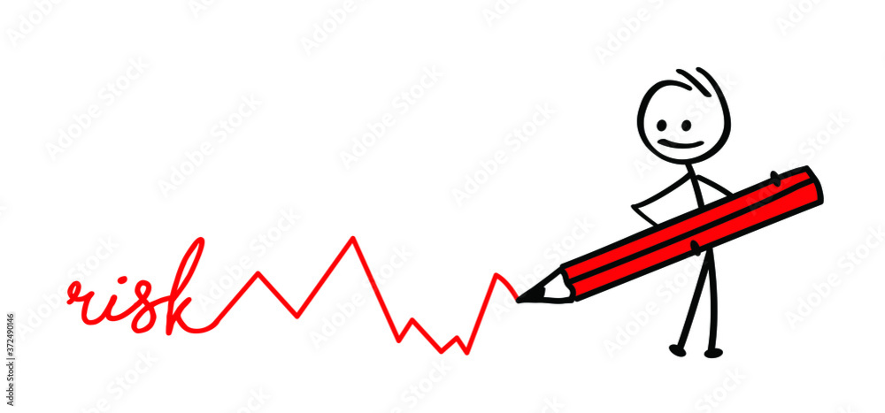 Slogan risk. Kids playing running, jumping Happy smile stickman emoji ...