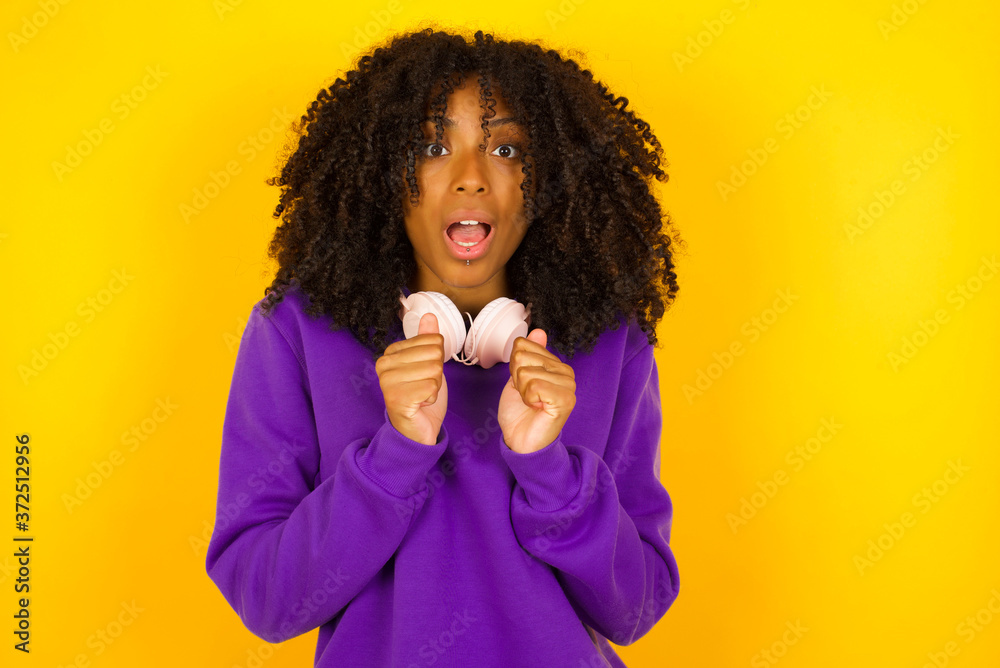 Human face expressions and emotions. Portrait of young desperate woman ...