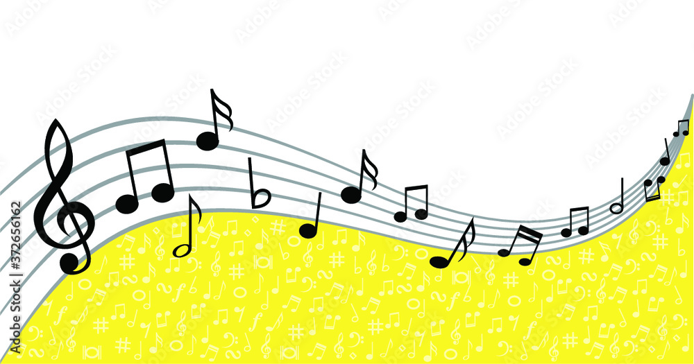 Jazz Music Notes Wallpaper