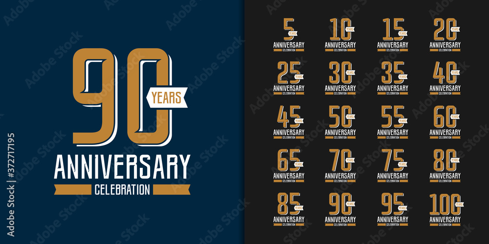 Golden anniversary celebration emblem design for company profile ...