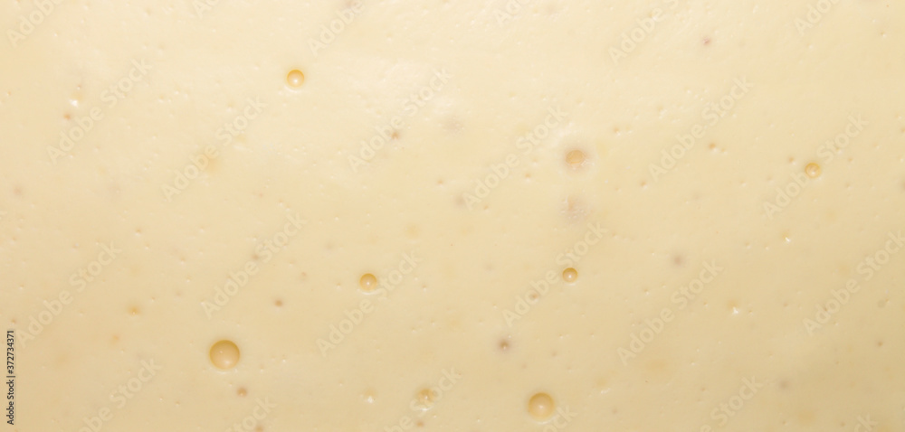 The smooth texture of the white creamy chocolate.White chocolate ...