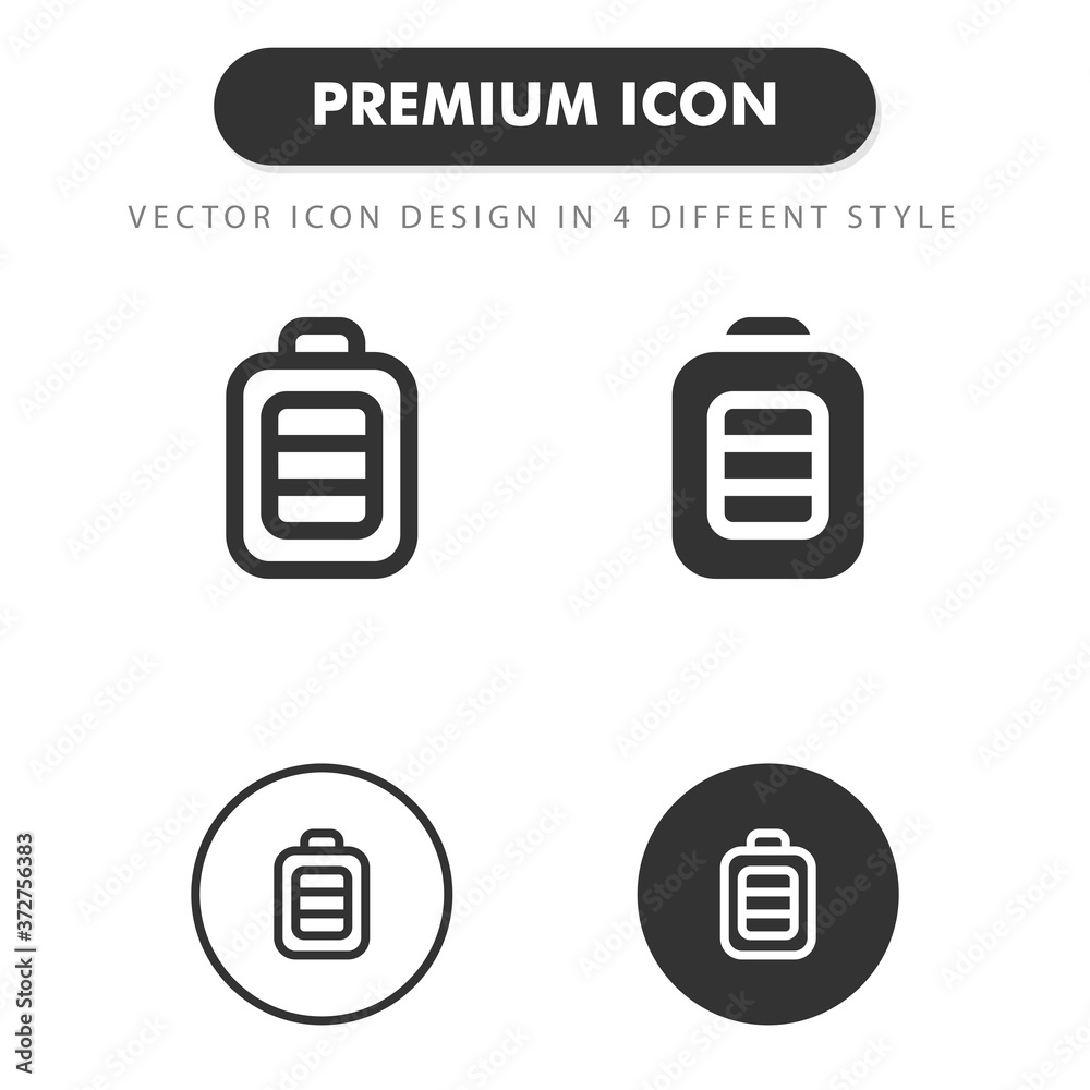 battery icon isolated on white background. for your web site design ...