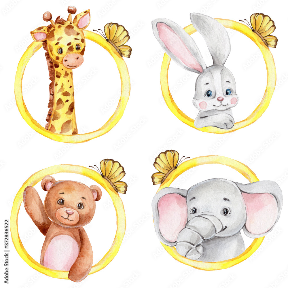 Yellow Teddy Bear Clipart Borders
