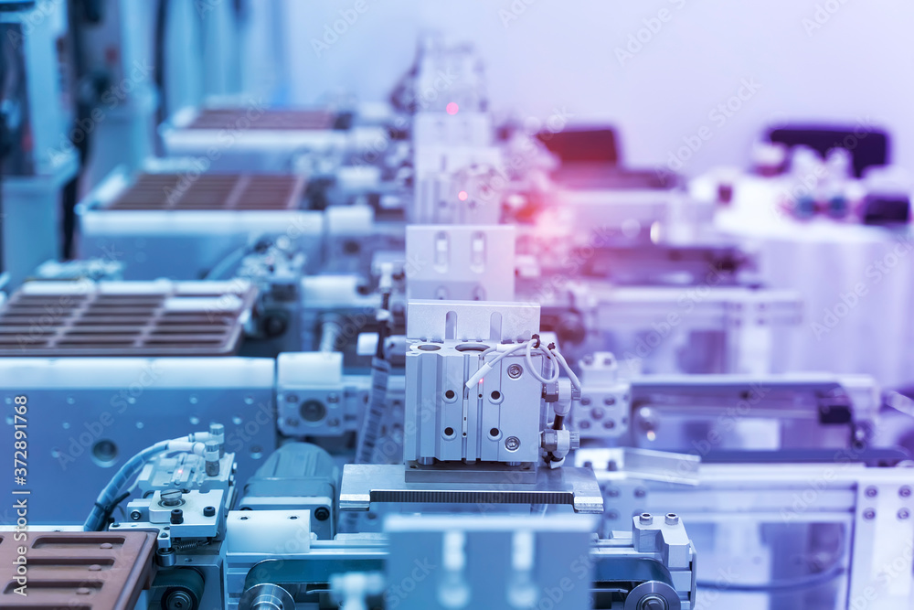 automatic machine tool in industrial manufacture factory,Smart factory ...