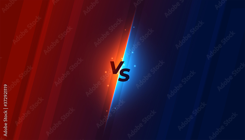 versus vs screen background in shiny style design Stock Vector | Adobe ...